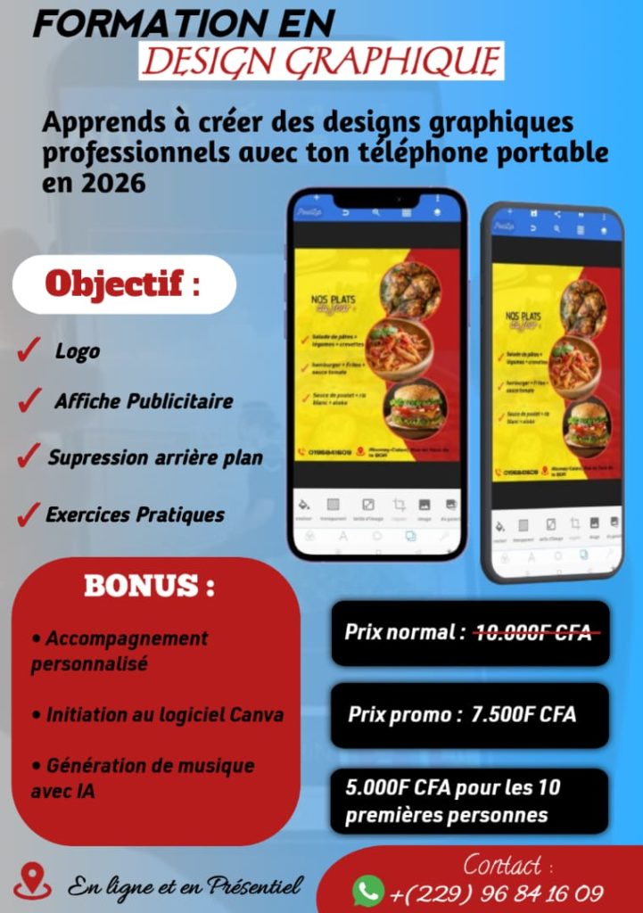 FORMATION EN DESIGN GRAPHIQUE – 2026 – Orifice Jobs